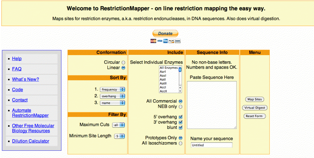 RestrictionMapper version 3